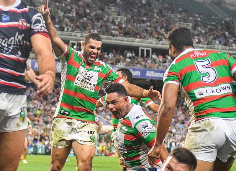 Rabbitohs beat Roosters, go into NRL top 8 | Sports News Australia