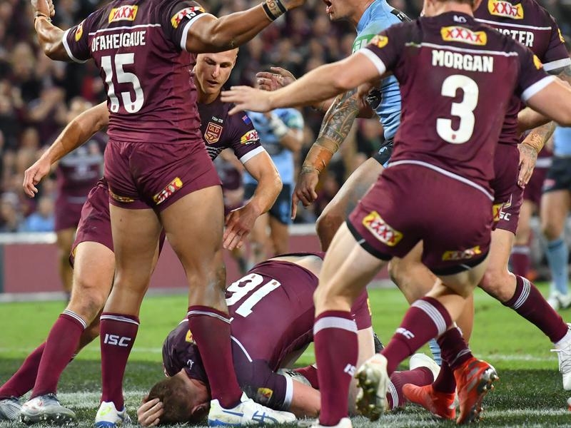 Napa denied debatable try for Maroons | Sports News Australia