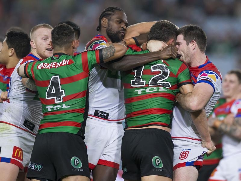Knights down Rabbitohs in fiery NRL clash | Sports News Australia