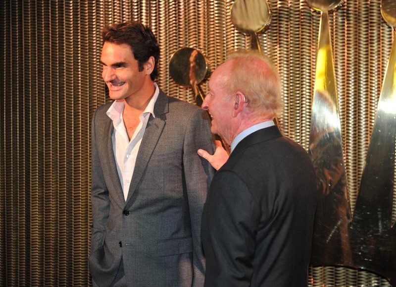 I'm in awe of Roger: Rod Laver | Sports News Australia